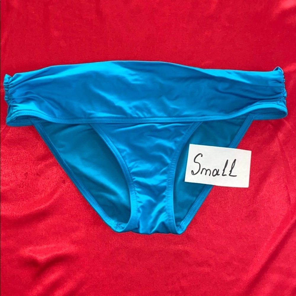 Victoria's Secret Small Swimsuit Bottom Aqua - Gem